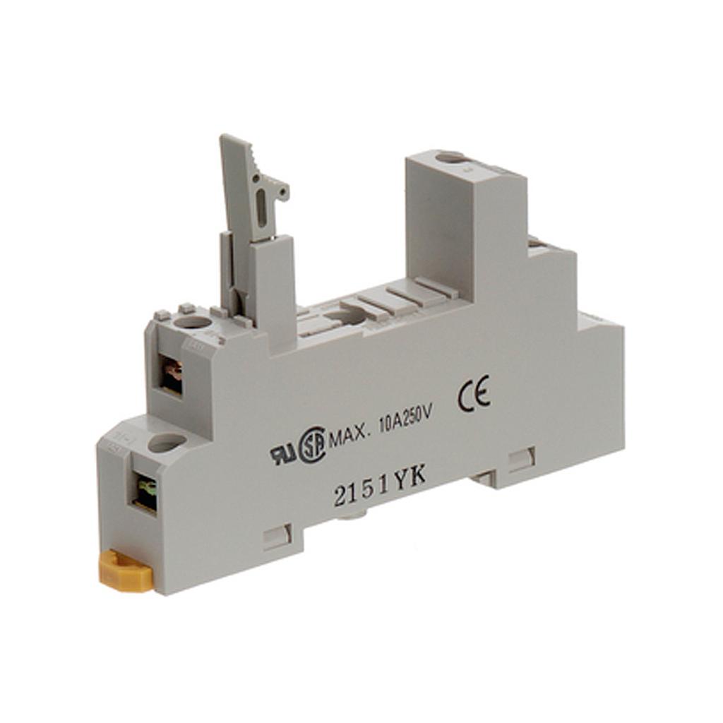 ZOCALO DE ALTA SEGURIDAD P/RIEL DIN P/G2R-1 P2RFZ05E (EX P2RF05E ...