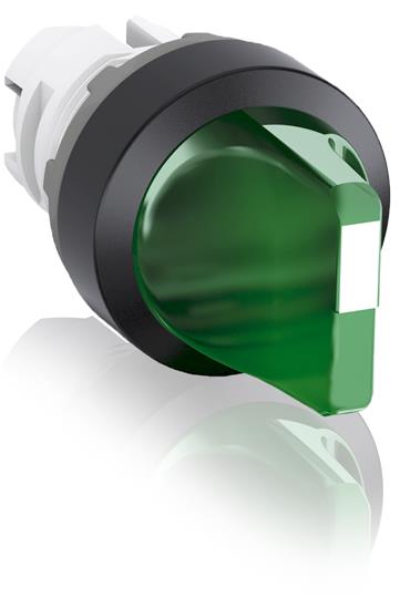 CABEZAL DE SELECTORA MODULAR VERDE 2 POSICIONES FIJAS 45º (B-C) M2SS1-11G | Ingenieria Boggio ...
