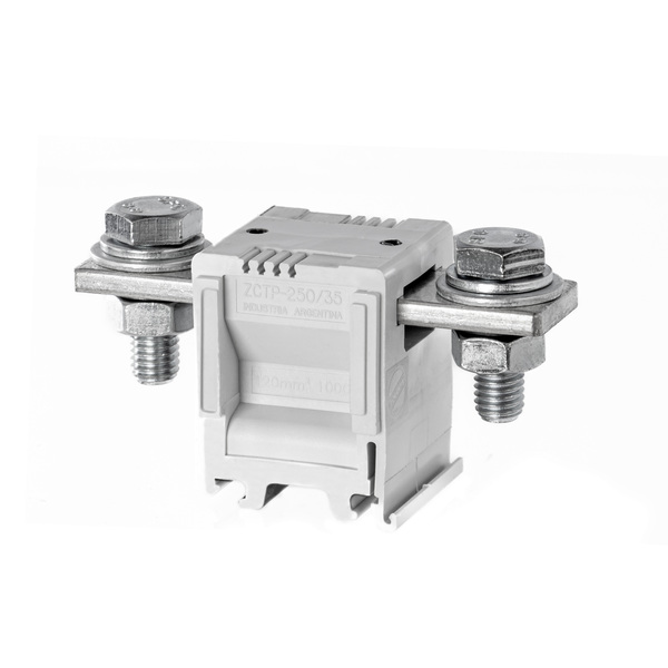 BORNE POLIAMIDA P/CONEXION A TERMINAL 120MM2 269A PARA RIEL DE 35mm 182 ...