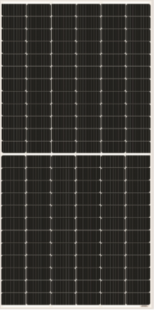 PANEL SOLAR MONOCRISTALINO 585Wp *BIFACIAL* GA (TOPCON) DOBLE CELDA 144 ...